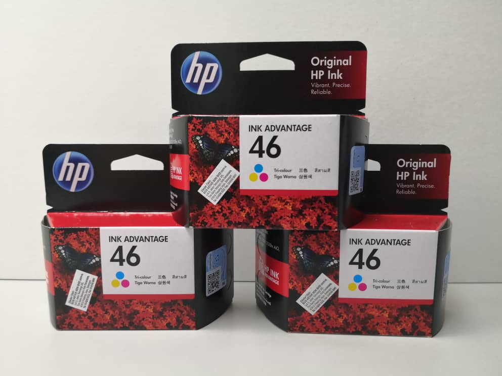 HP 46 COLOUR INK CARTRIDGE - Wellmax